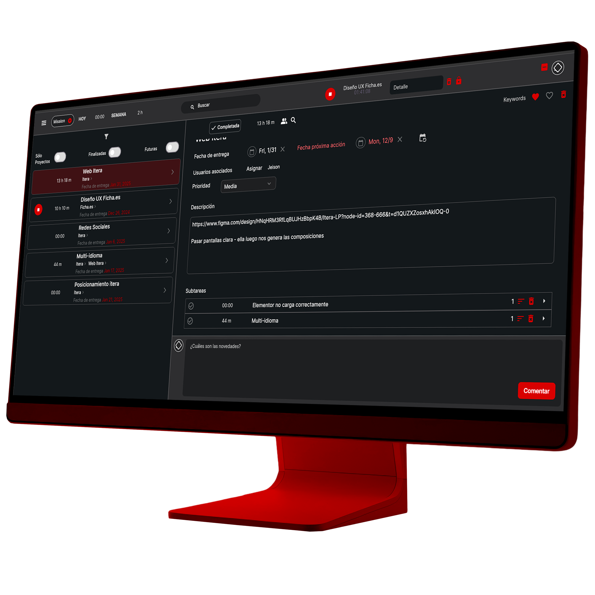 Control horario de empleados gratis con Ficha - Tienda Itera